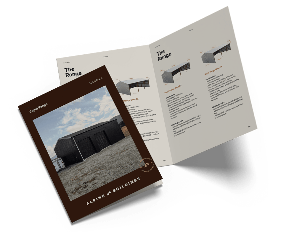 Rapid Range Brochure Download | Alpine Buildings