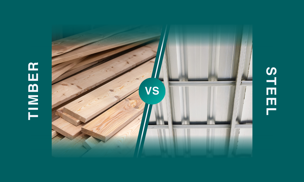 What's the difference between timber & rolled formed steel sheds?
